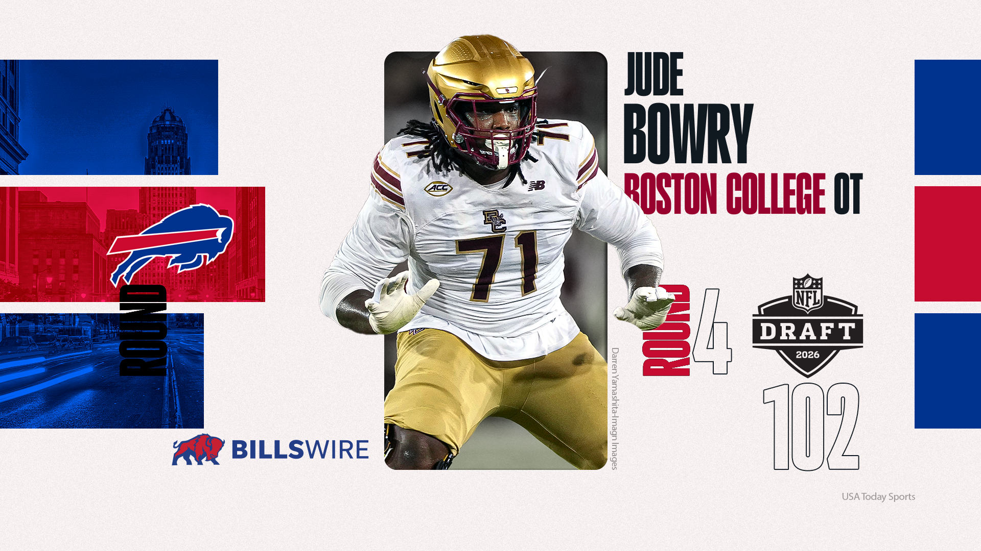2026 NFL draft: Bills start round 4 with trade and Jude Bowry