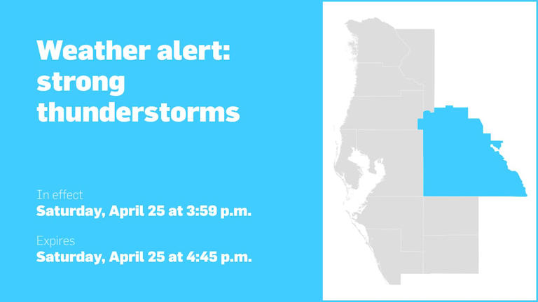 Pea-sized hail forecast with thunderstorms to hit Polk County Saturday ...