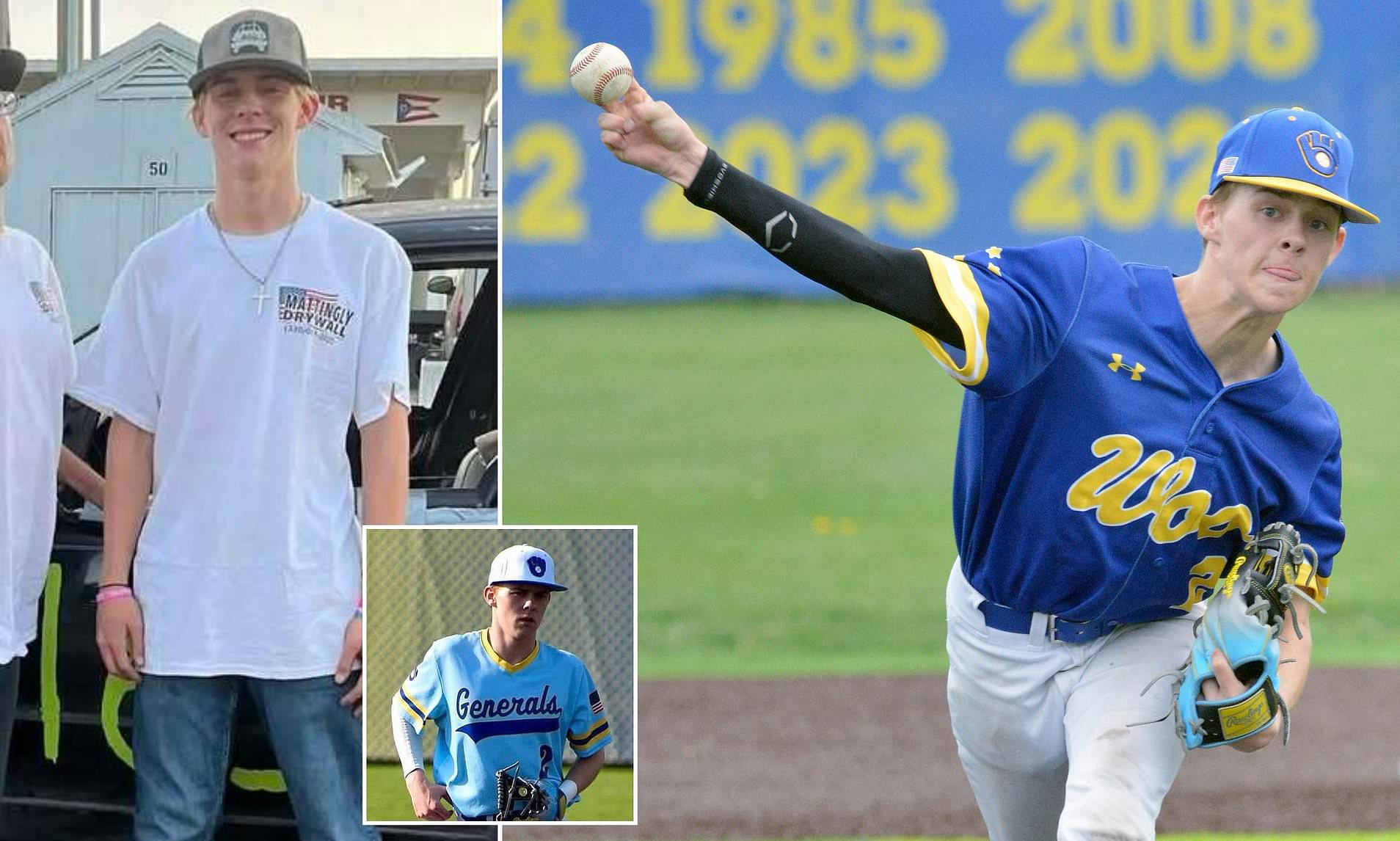 High school baseball player dies at just 17 after suffering severe ...