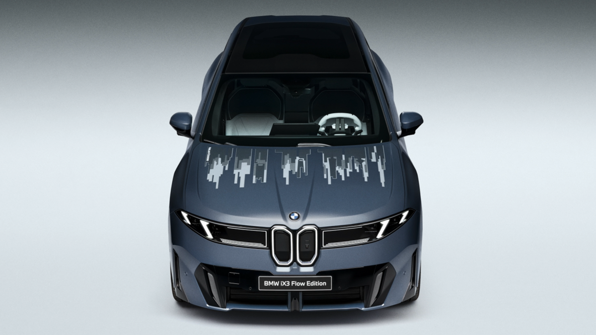 BMW just built a car that can animate its own paint