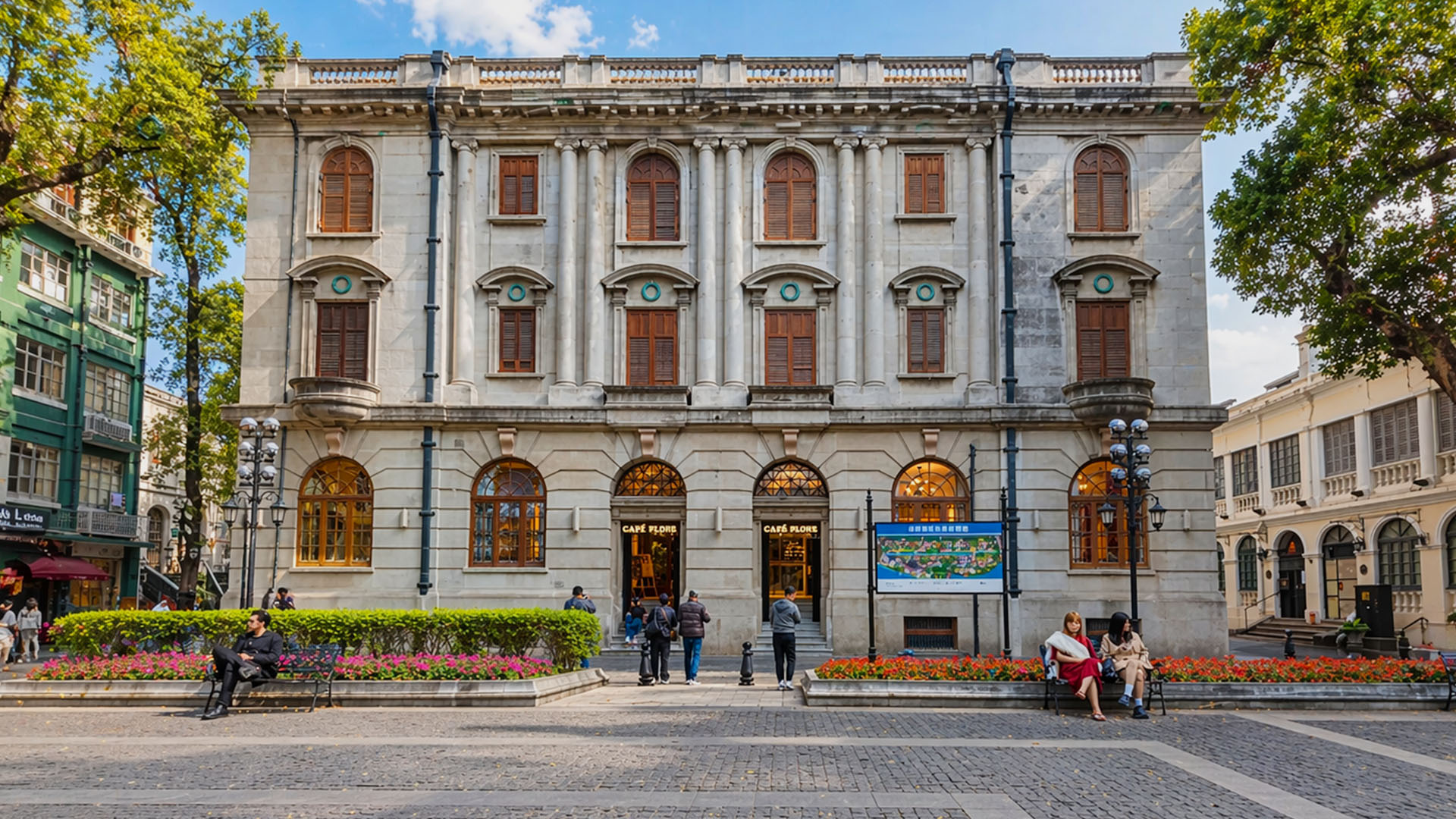 A street in China that feels like a different continent