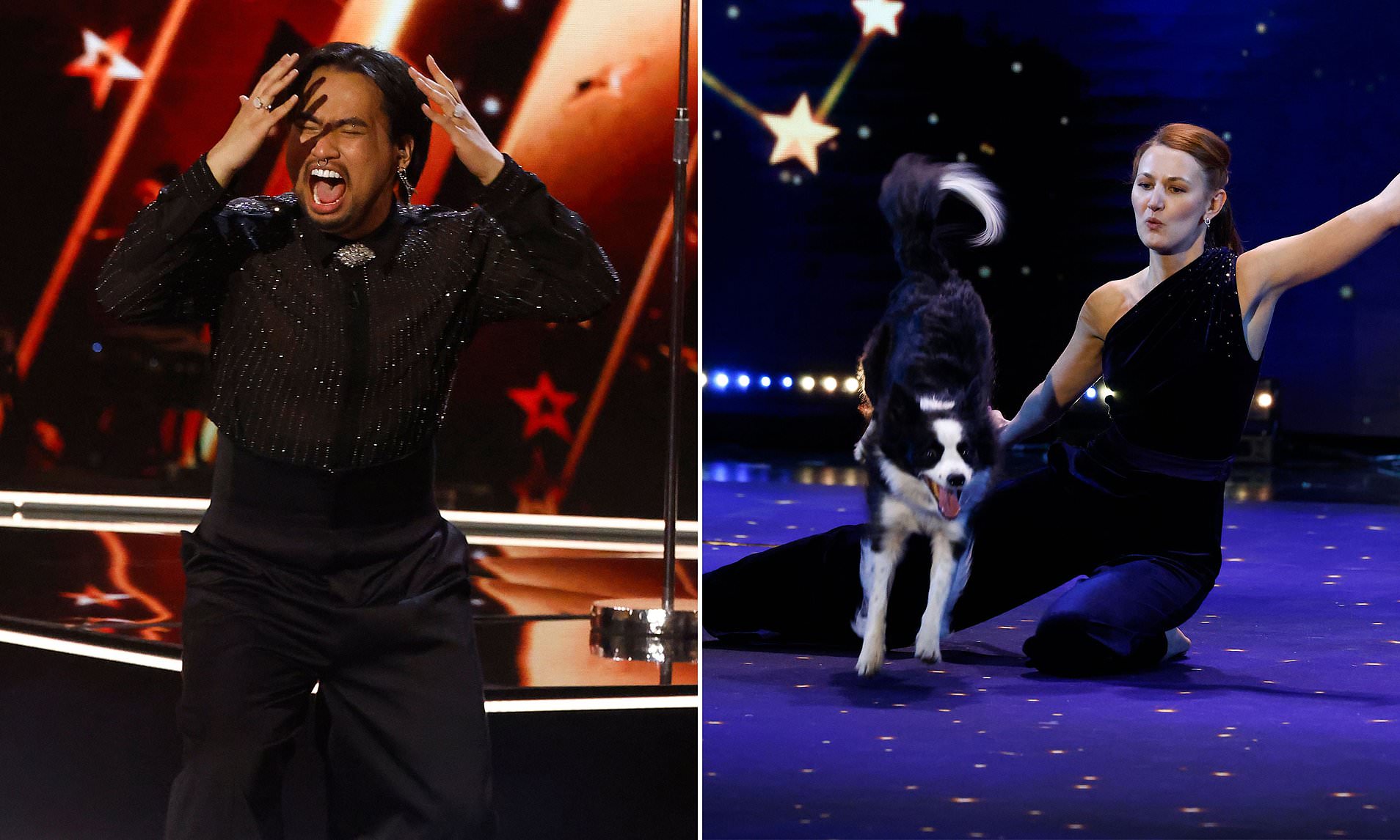 BGT's Matty Juniosa wins another golden buzzer as he joins Anastasiia ...