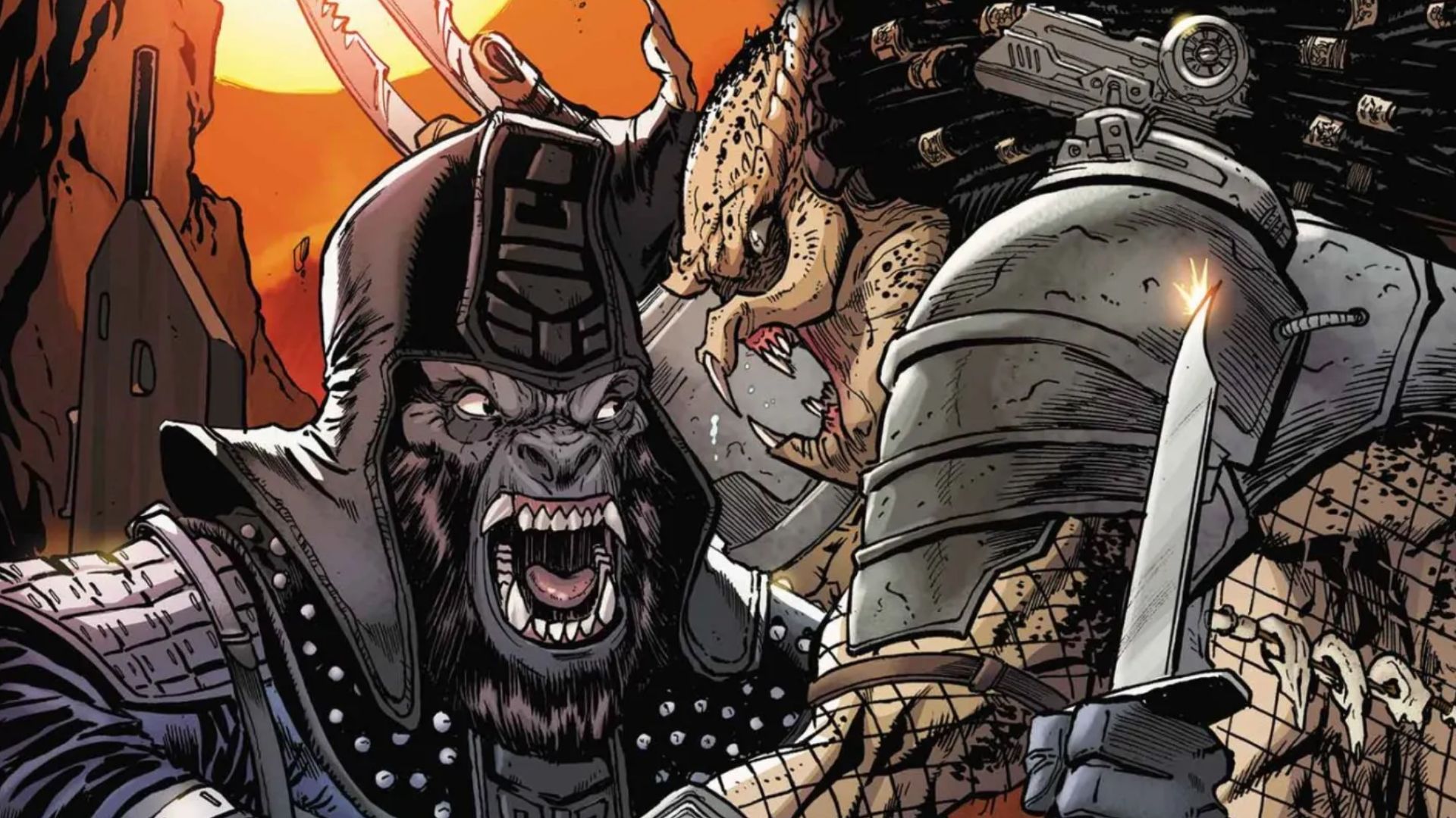 Marvel announces Predator vs. Planet of the Apes crossover