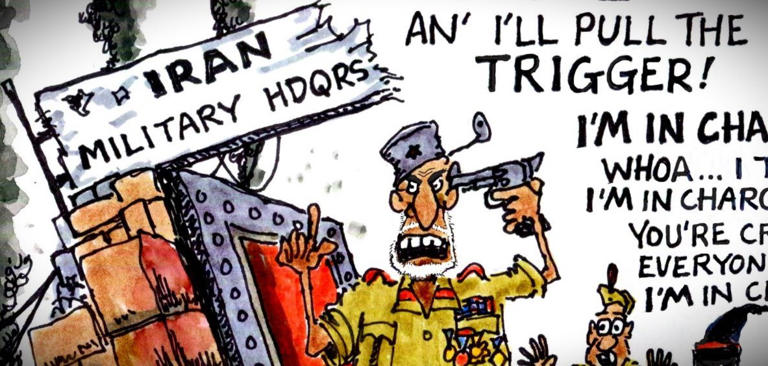 SOFREP cartoon: Iran’s command meltdown