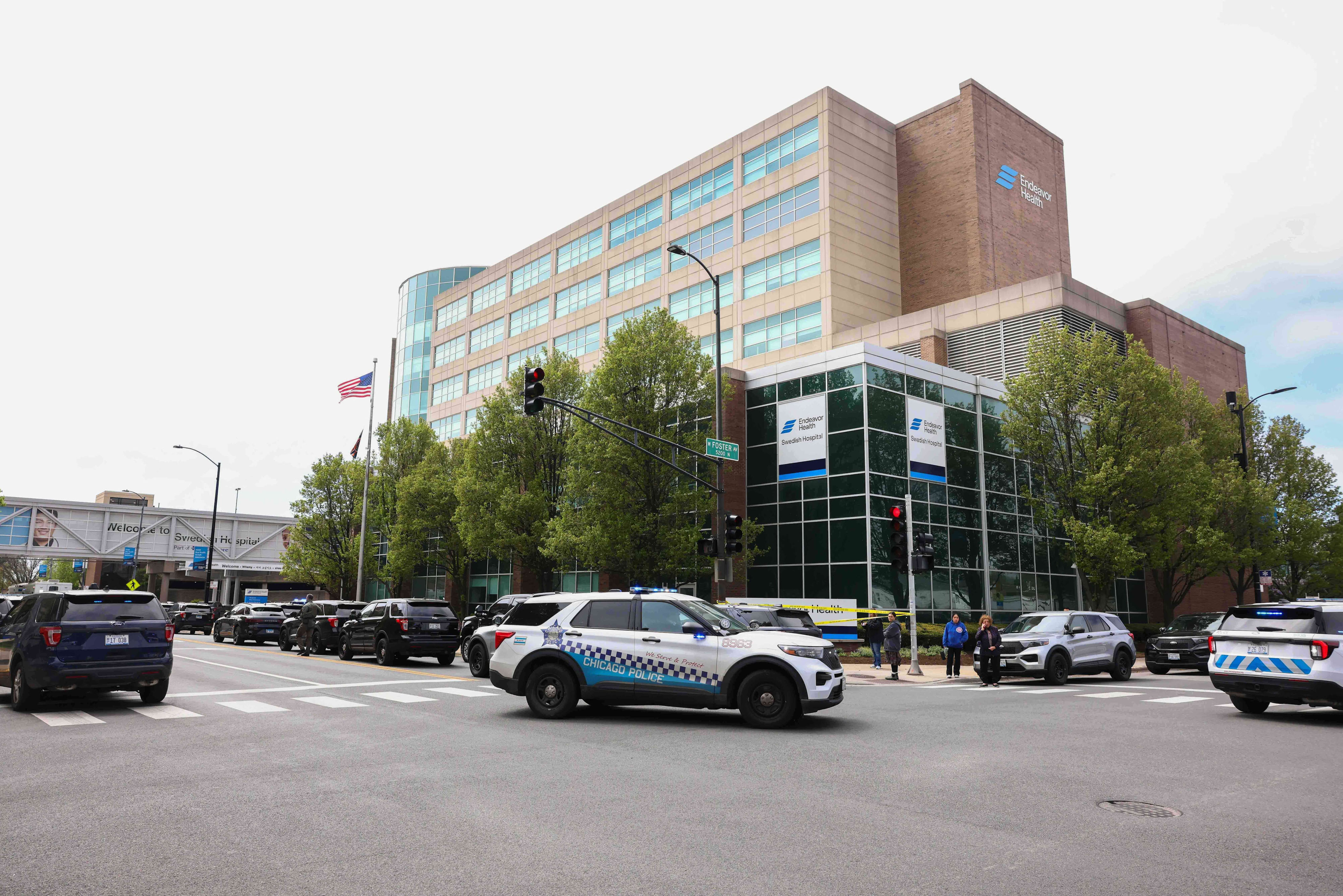 Officer killed, another critically injured in Chicago hospital shooting ...