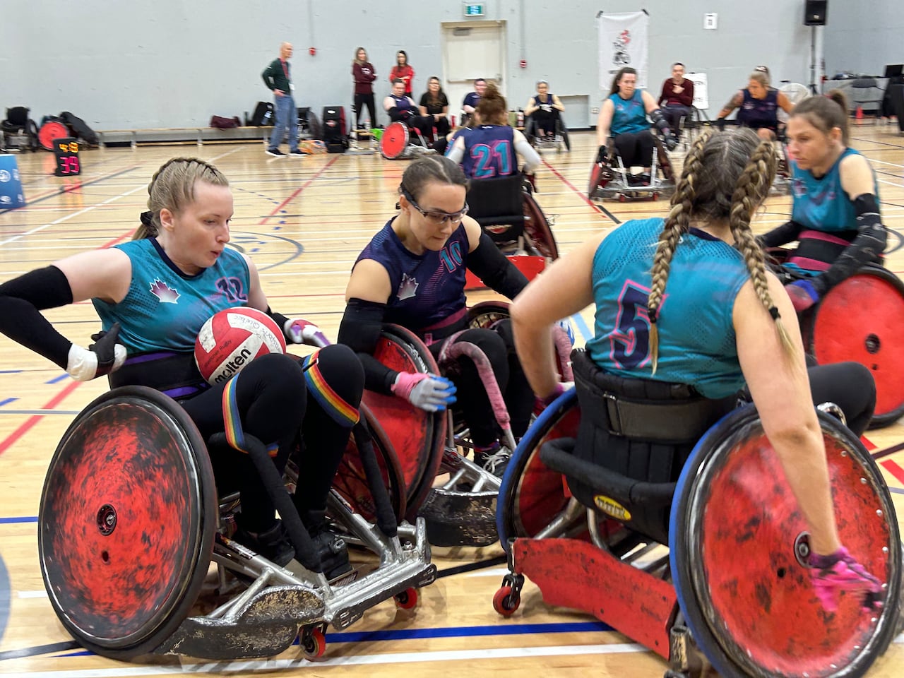 Montreal hosts first Canadian women’s murderball championship