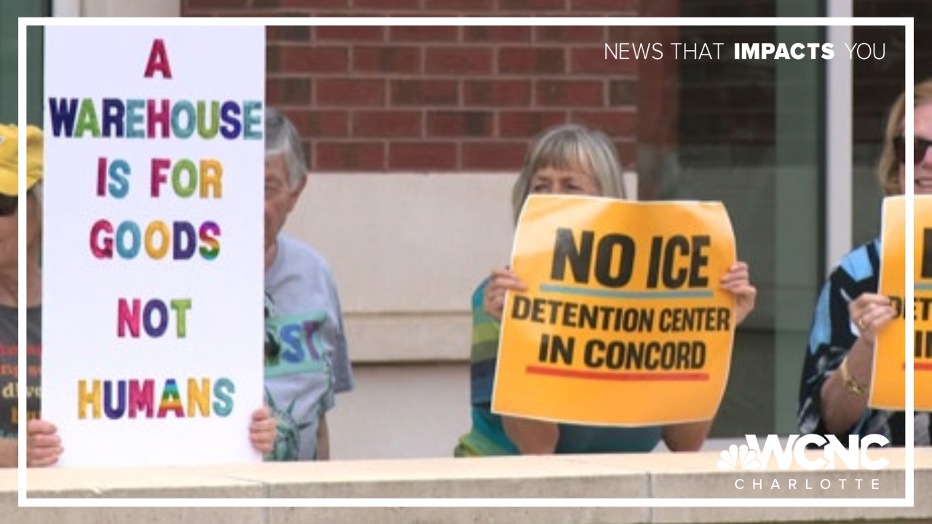 Residents protest potential ICE detention center in North Carolina