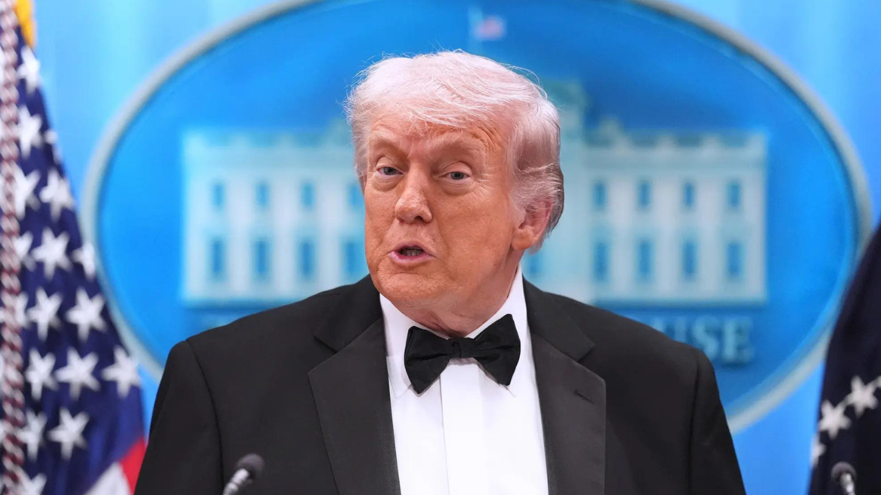 Trump evacuated from media dinner after gunshots; supporters say ...