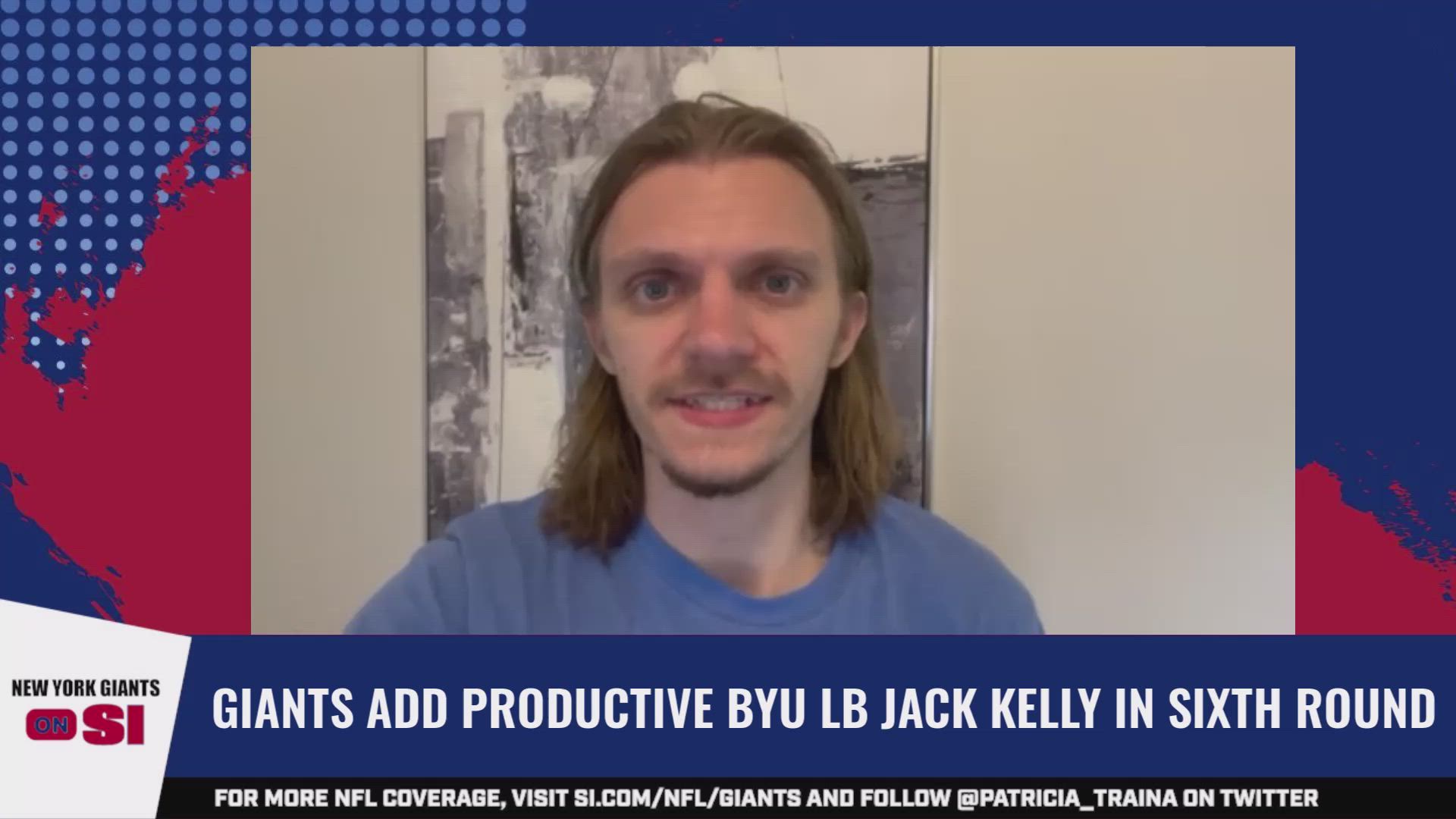 NY Giants draft BYU LB Jack Kelly in sixth round