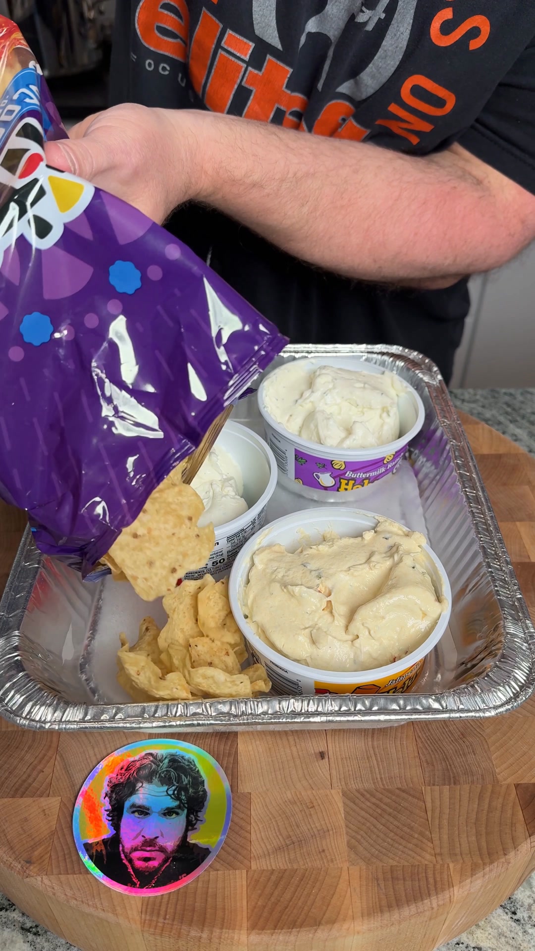 Party dip life hack made easy