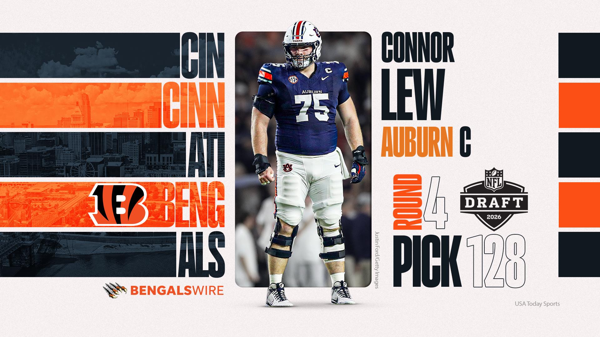 Fast facts about Bengals' hyped rookie Connor Lew