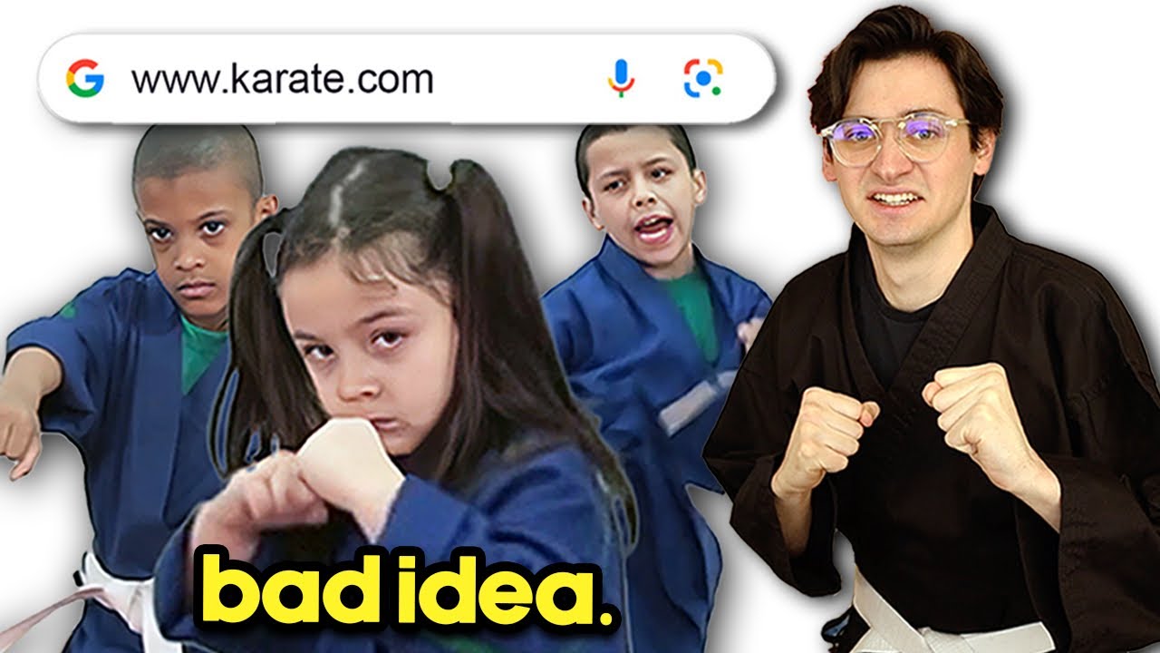 I disrupted a kids' karate class!🥋😱