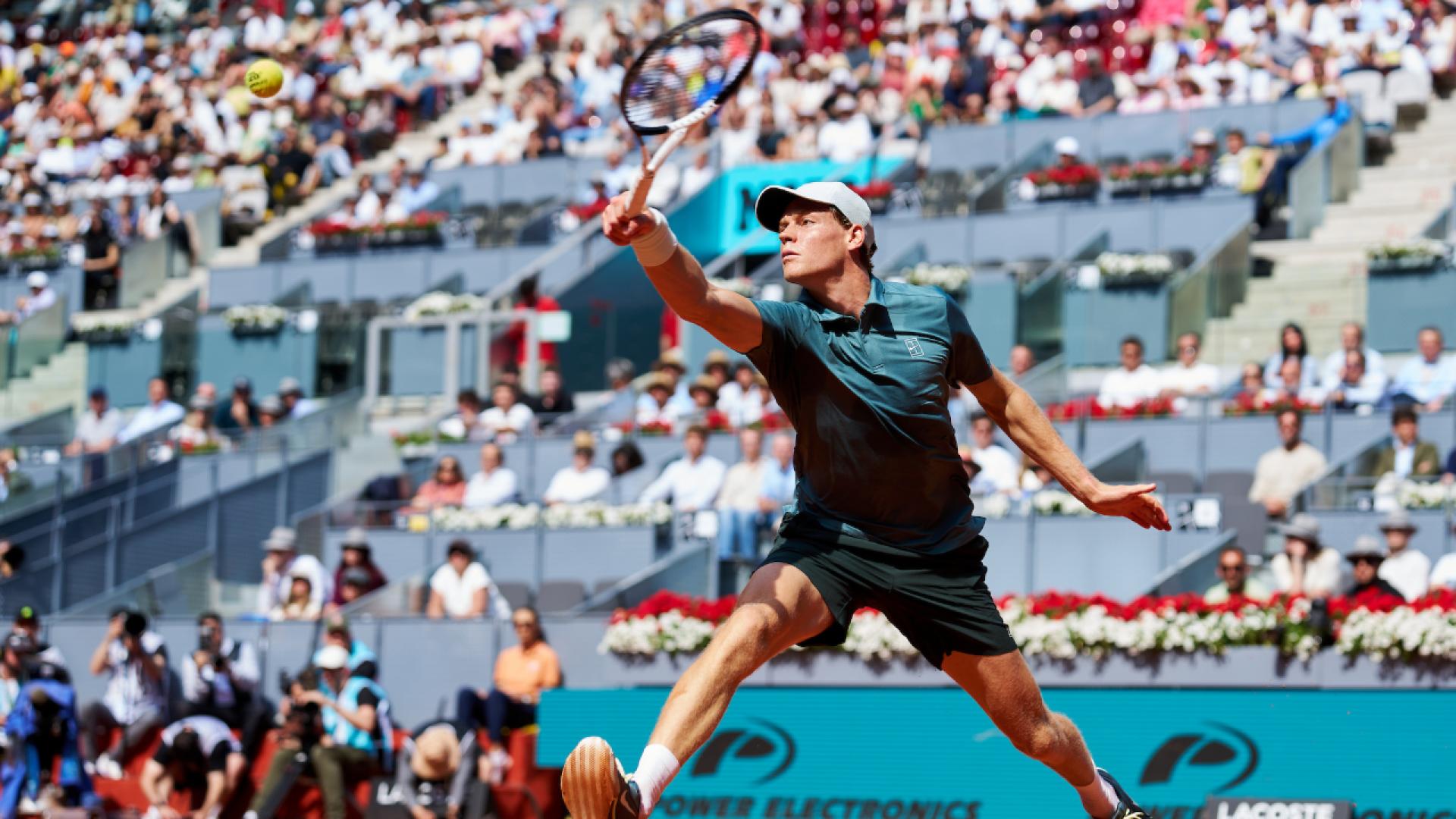 Jannik Sinner praises Rafael Jodar ahead of Madrid clash