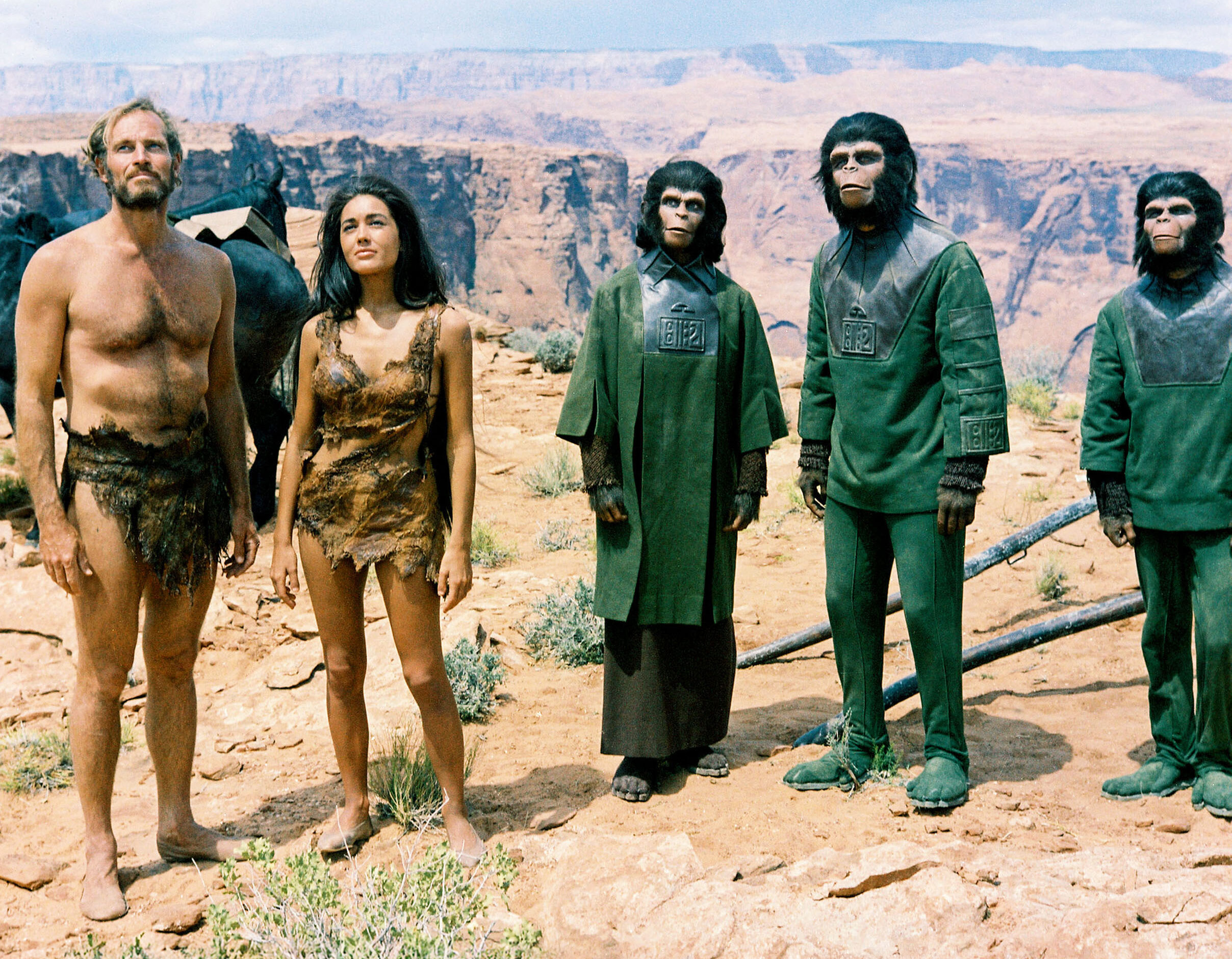 Secrets from 1968 cult classic ‘Planet of the Apes’: The makeup, sets ...