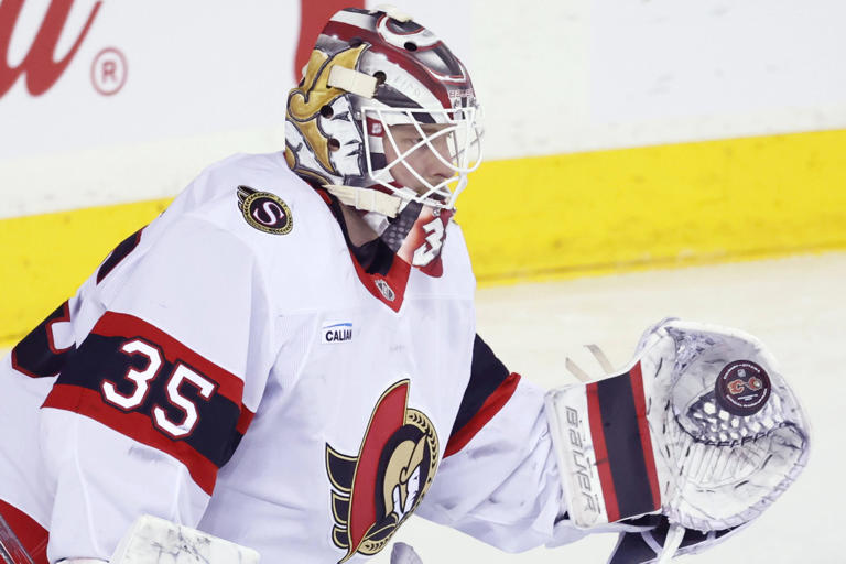 Jake Sanderson exits after Taylor Hall hit as Senators fall to brink of ...