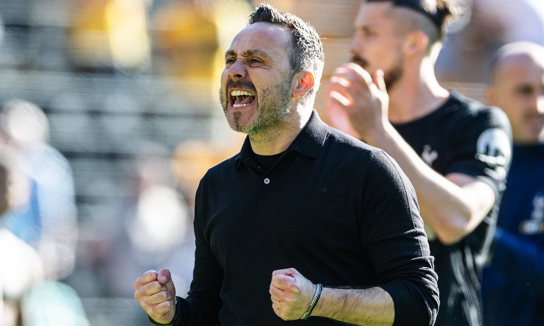 Roberto De Zerbi sends defiant message to Tottenham's relegation rivals ...