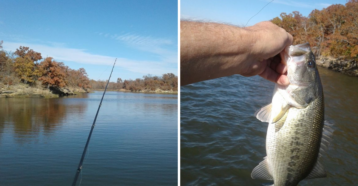 A small Oklahoma lake that packs big fishing energy into one peaceful loop