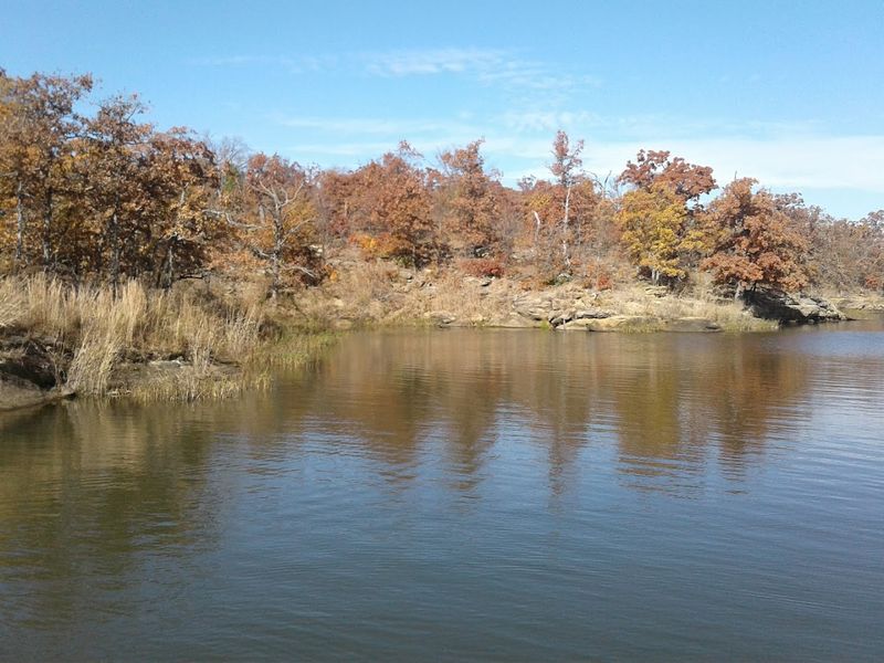 A small Oklahoma lake that packs big fishing energy into one peaceful loop