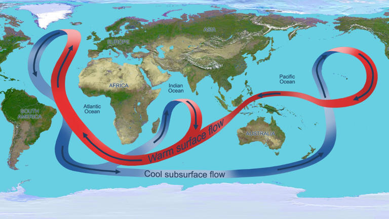 Study warns Atlantic overturning current is nearer collapse than expected