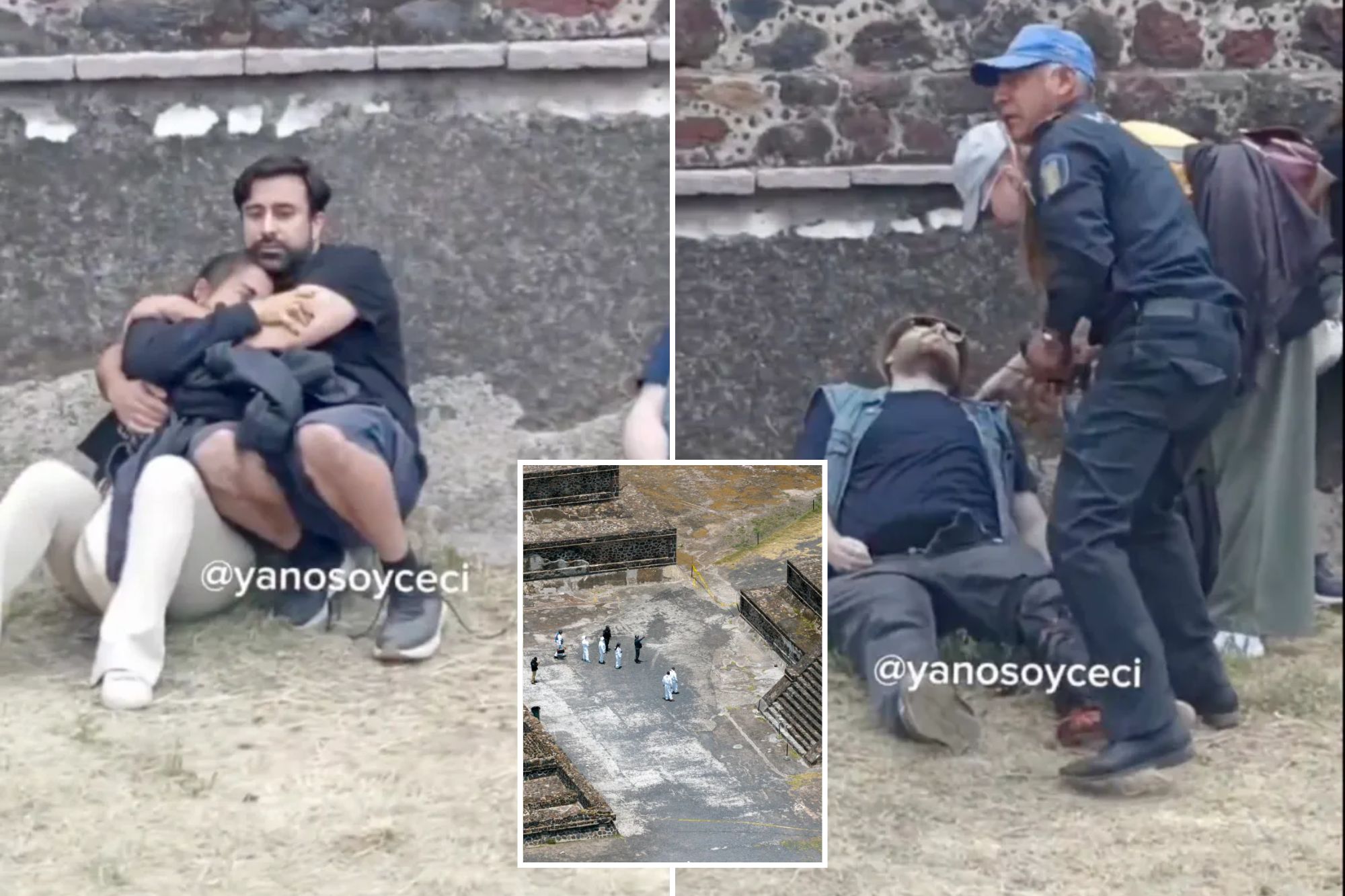 'Please don't die': Chilling video shows tourists rushing to aid ...