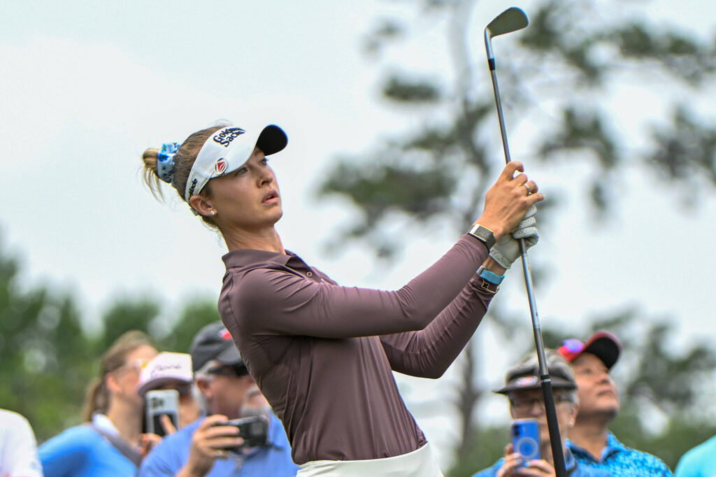 Nelly Korda equals Chevron Championship 54-hole mark with major title ...