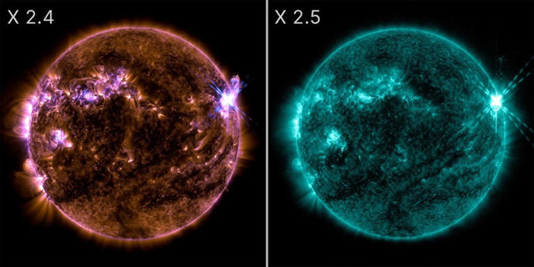 2 ‘intense’ solar flares in just 7 hours, the strongest in months ...