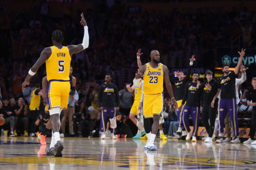 LeBron James on Lakers’ six-point comeback in final 30 seconds against ...