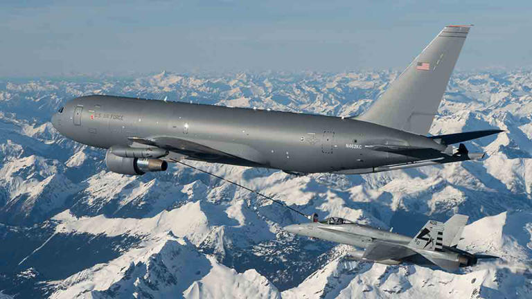 What makes the KC-46A Pegasus different from older American tanker aircraft
