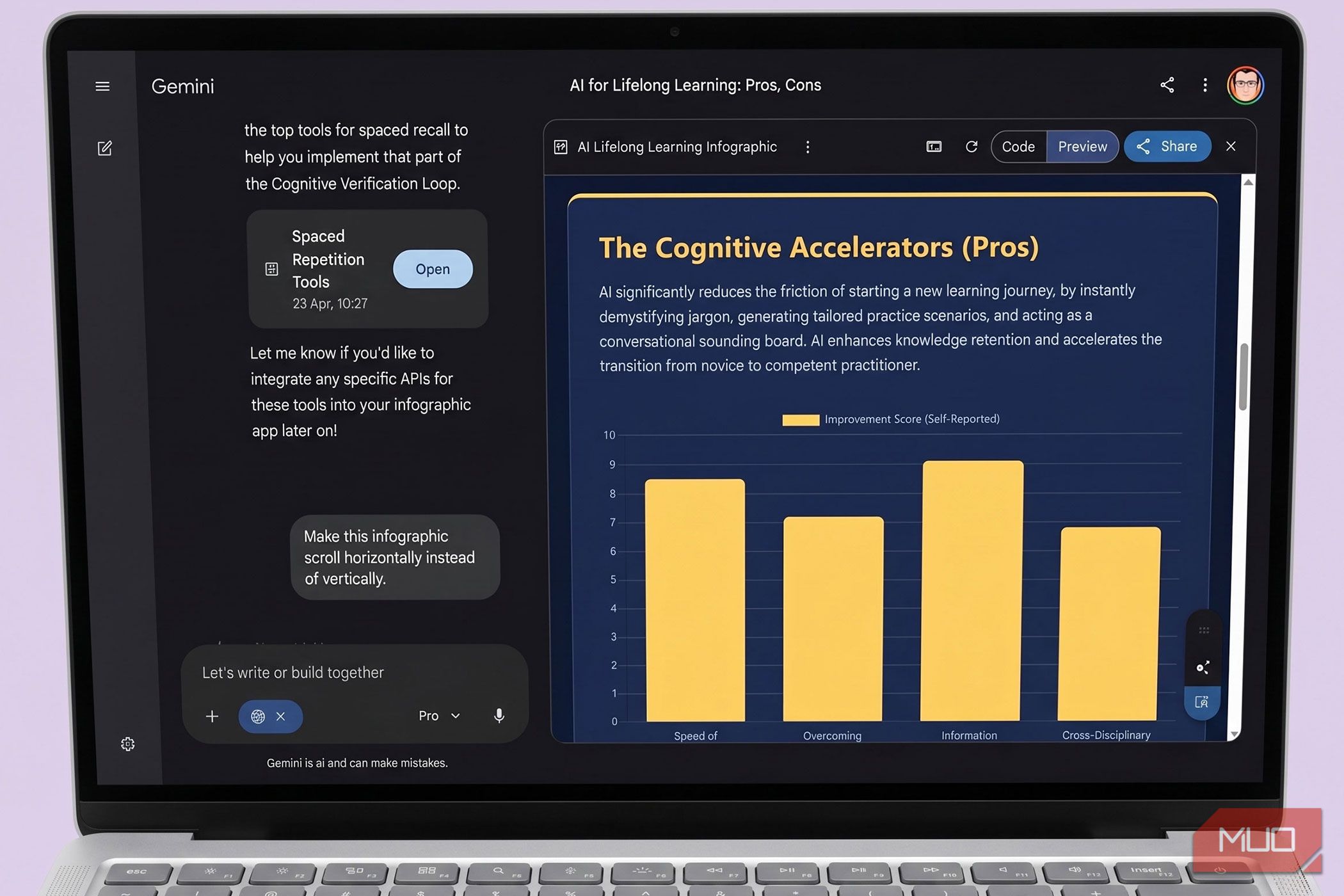 I turned a Gemini deep research report into an infographic and wasn't ...