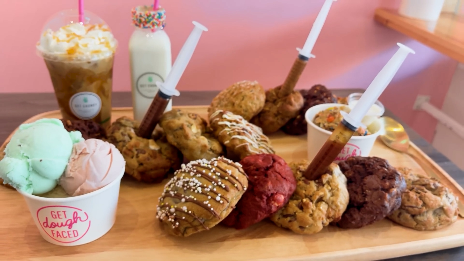 Man attempts insane 15,000 calorie cookie and dessert challenge