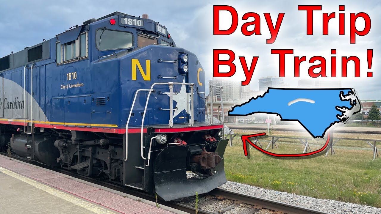 North Carolina by rail: Amtrak Carolinian and Piedmont trains