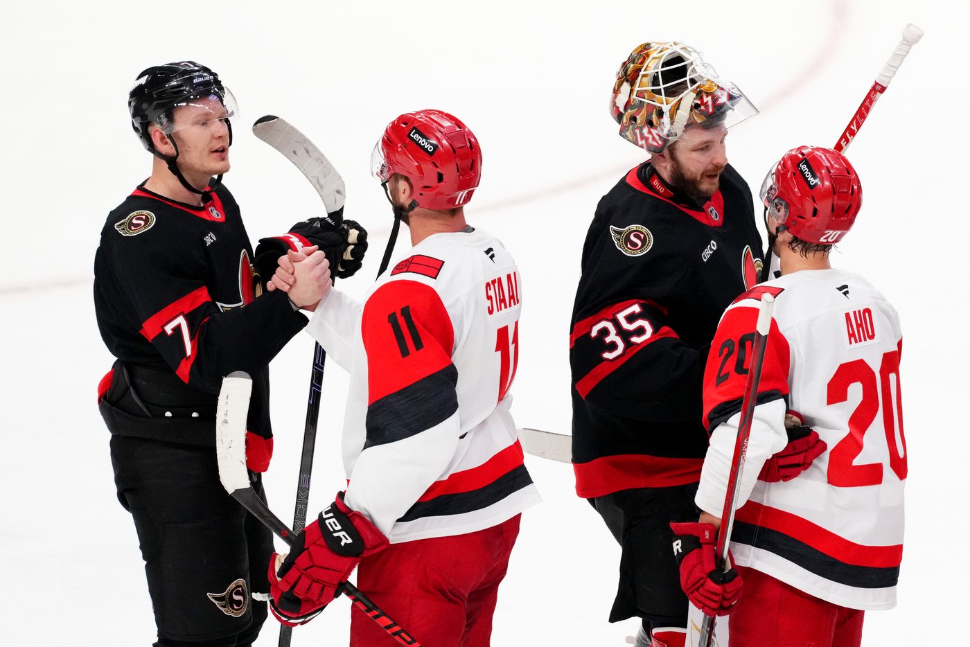 'It's heartbreaking': Hurricanes down Senators 4-2 to complete four ...