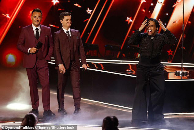 BGT's Matty Juniosa wins another golden buzzer as he joins Anastasiia ...