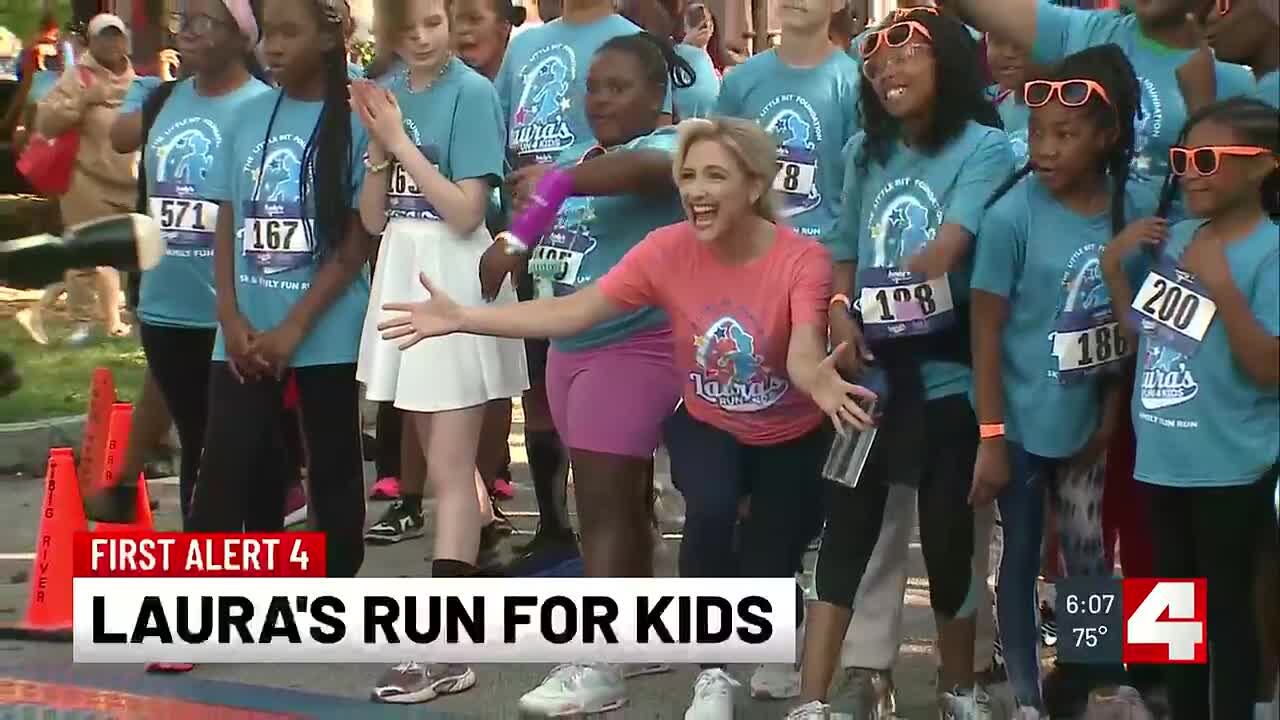Laura’s Run for Kids held at Tower Grove Park