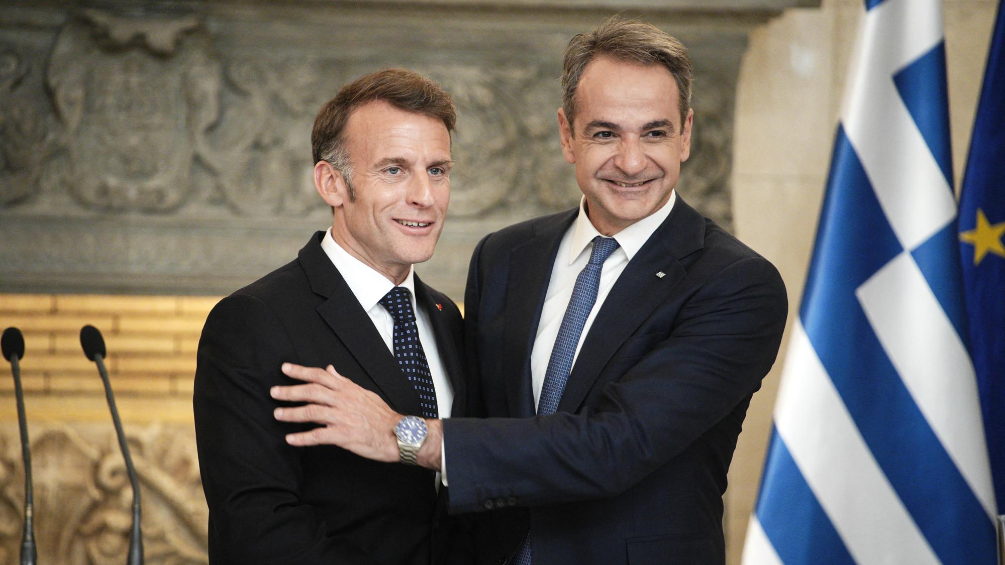 Pourquoi Emmanuel Macron insiste tant sur la défense franco-grecque ...