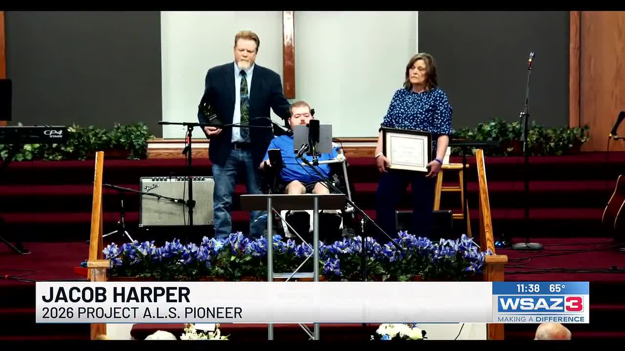 Jacob Harper honored with 2026 Project ALS Pioneer Award