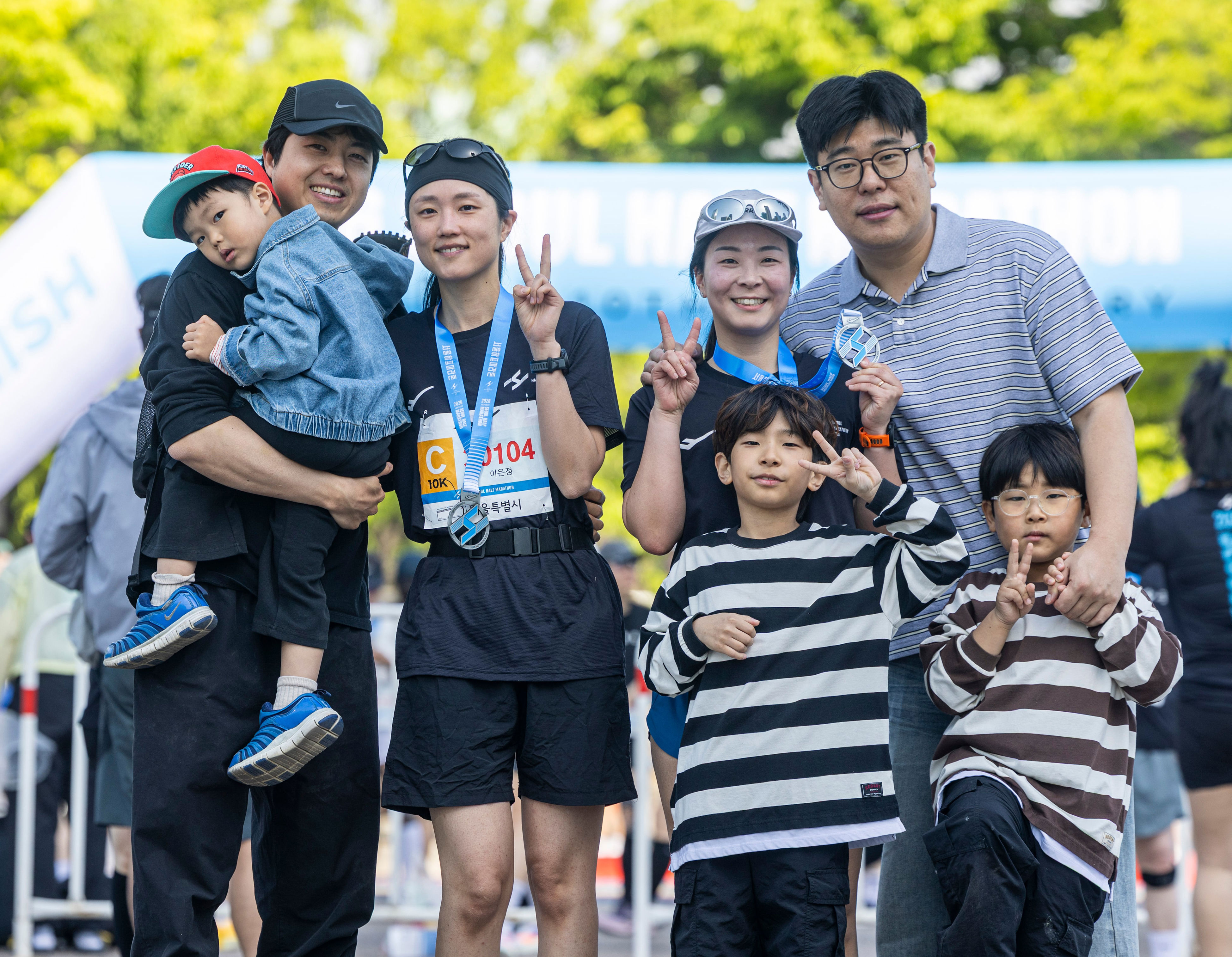 Mom runners find solace in Seoul half marathon
