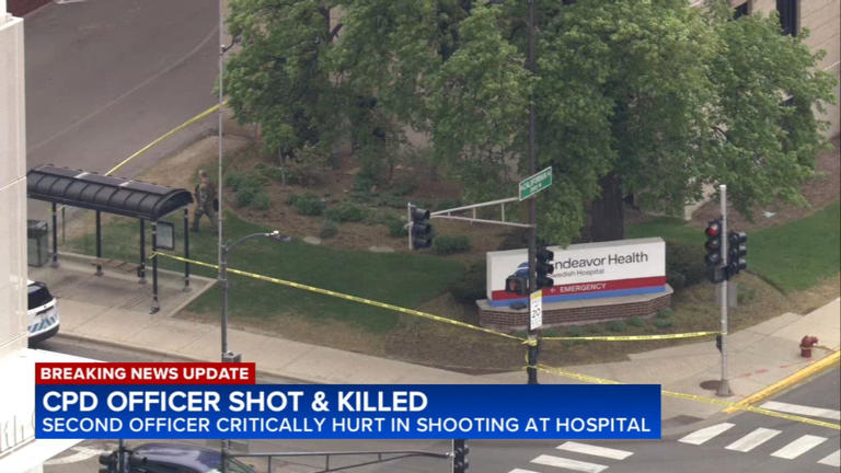 Chicago police officer killed, another critically injured in shooting ...