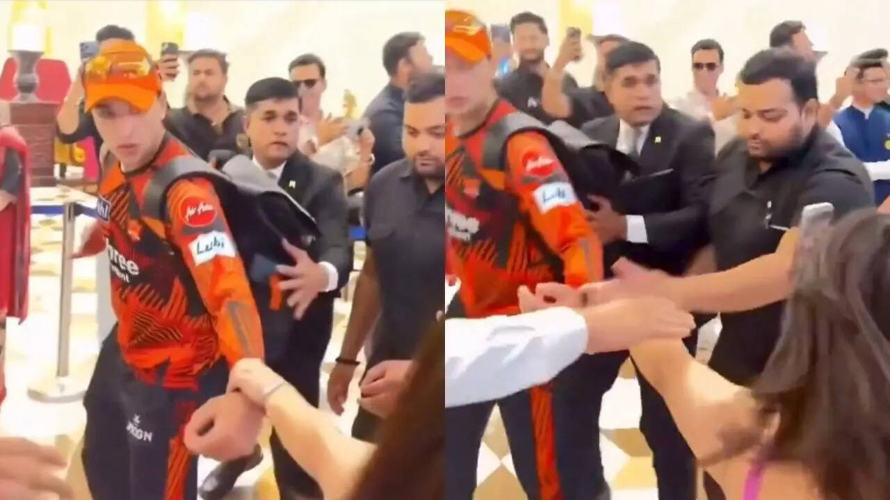 IPL 2026: Shocking! Fangirl forcibly pulls Abhishek Sharma's hand ...