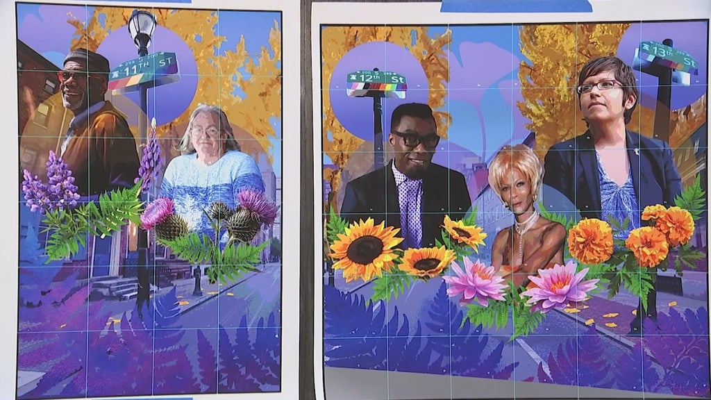 Community helps paint Gayborhood mural honoring Philadelphia LGBTQ+ ...