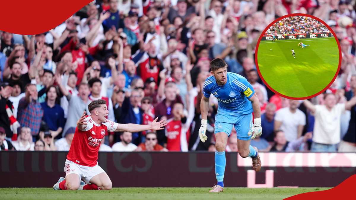 Nick Pope: Why Newcastle's goalkeeper wasn't sent off against Arsenal ...