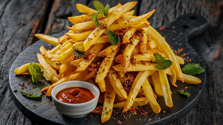 Here's how restaurants get fries to stay crispy for so long