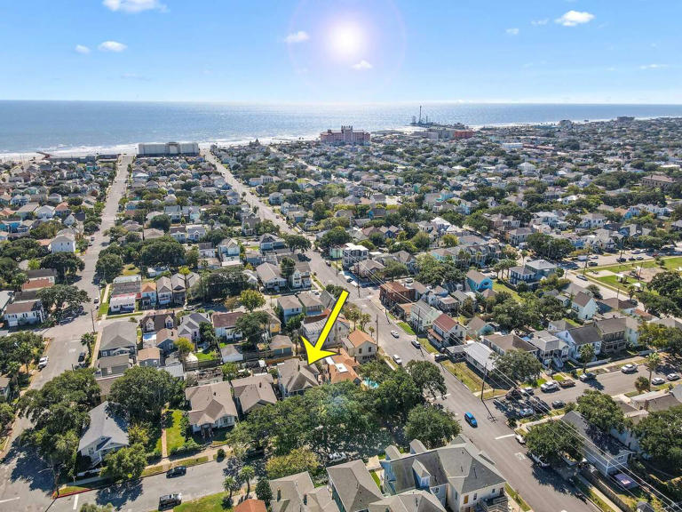Galveston home that floated blocks away in the Great Storm now listed ...