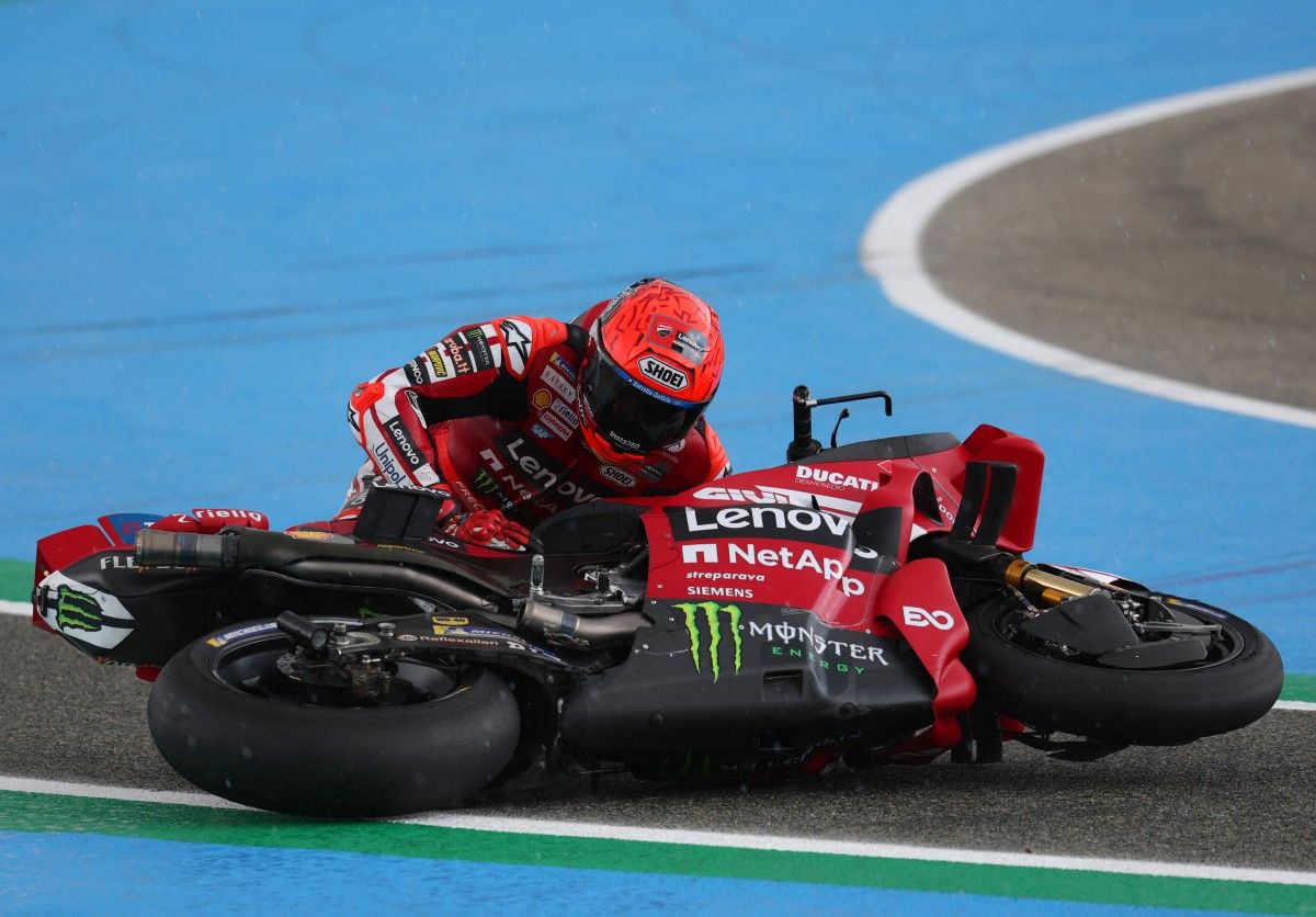 Kontroversi Marc Marquez pada sprint race MotoGP Spanyol 2026, tak ada ...