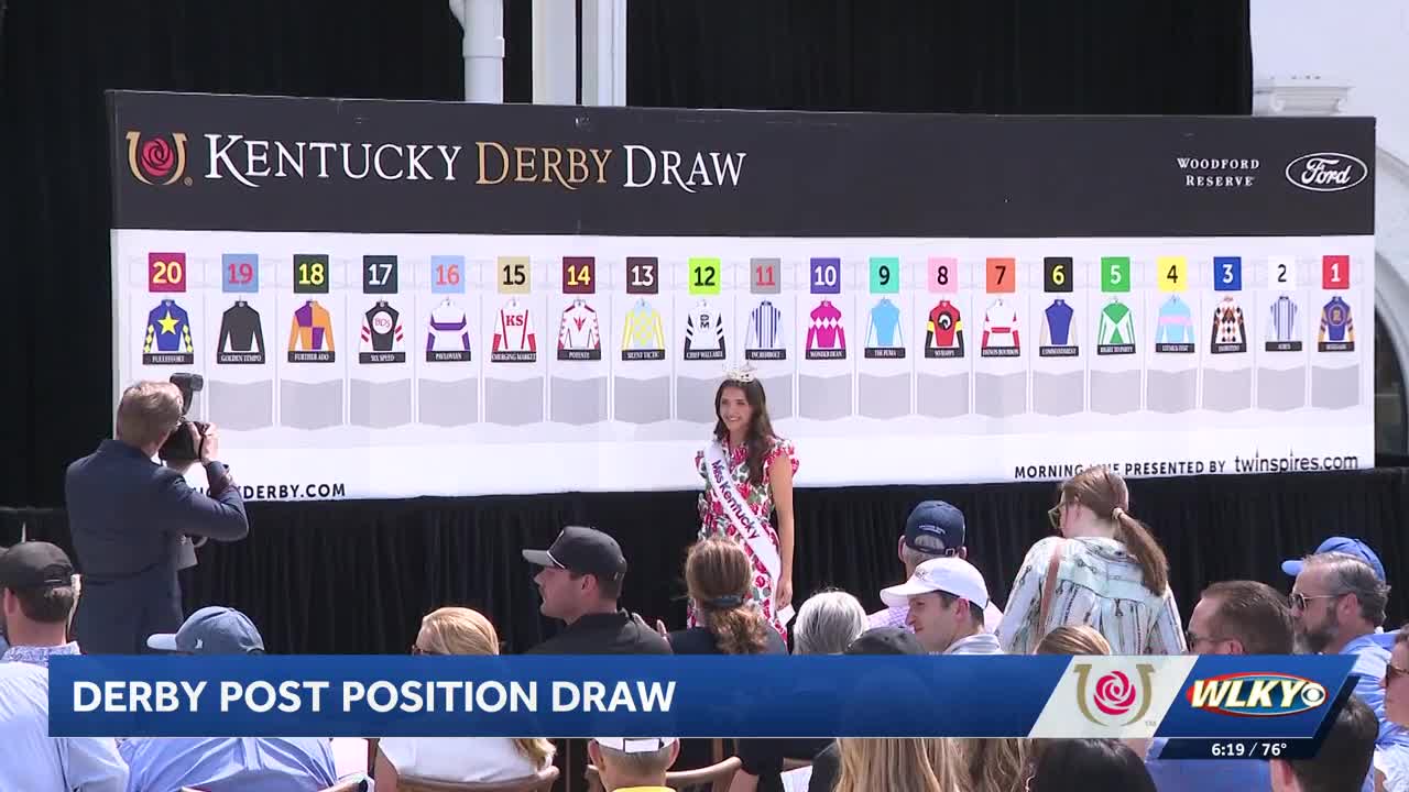 Post positions drawn for Kentucky Derby and Oaks 2026