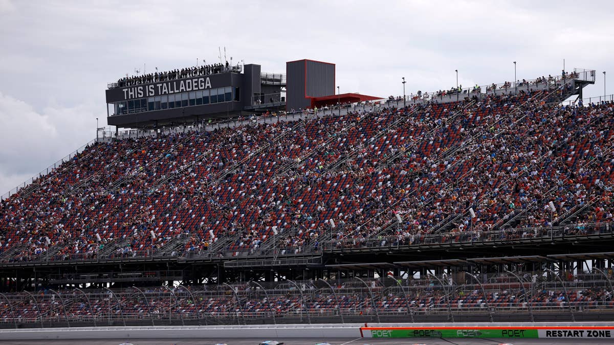 NASCAR O'Reilly Series race results, finishing order from Talladega