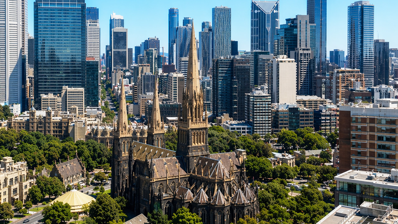 Why this cathedral stands out in Melbourne skyline