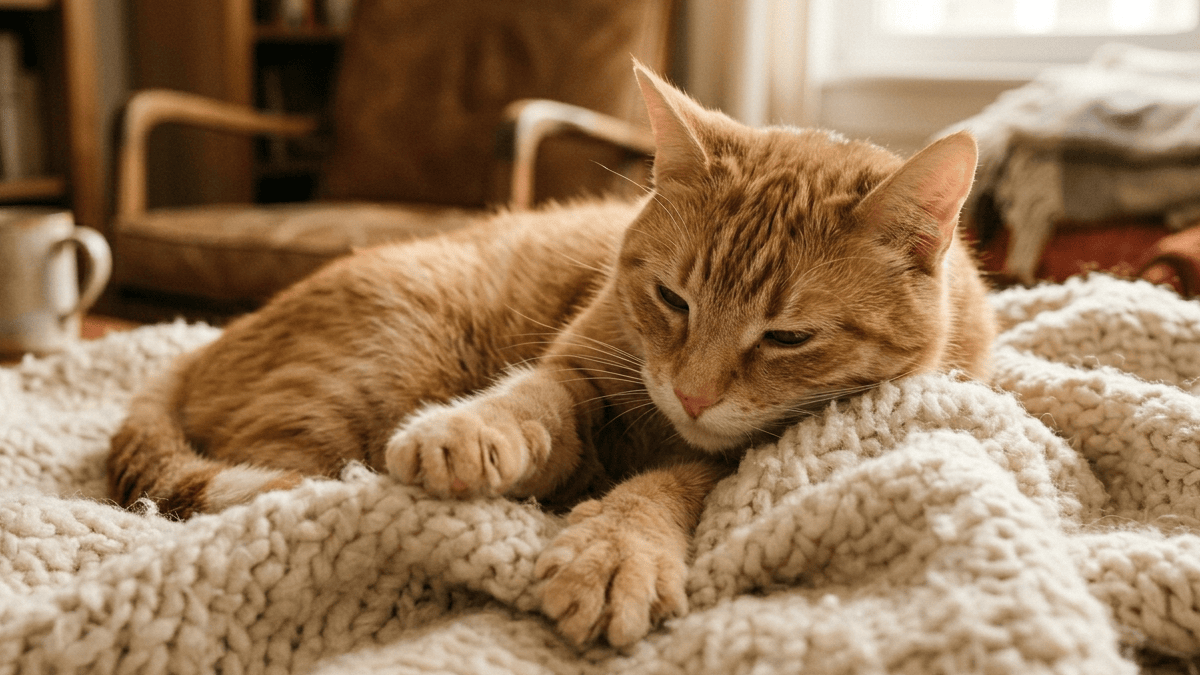 What your cat really feels when it kneads you with its paws, according ...