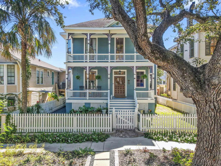 Galveston home that floated blocks away in the Great Storm now listed ...