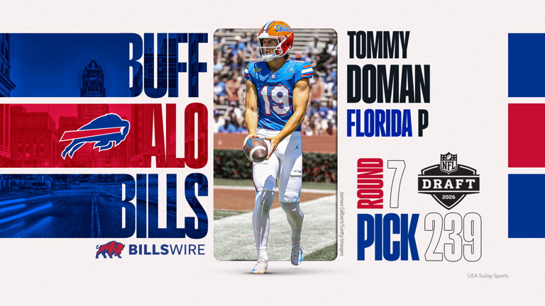 Punter Tommy Doman Jr. taken by Buffalo Bills in NFL draft's 7th round